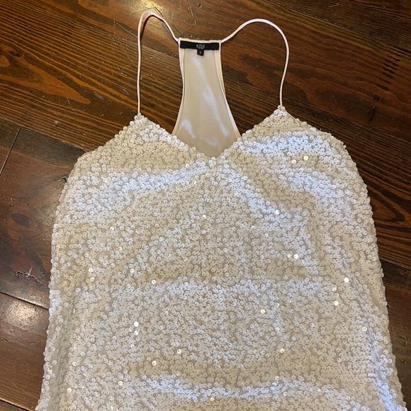 Tibi | Tops | Sequin Cami | Poshmark
